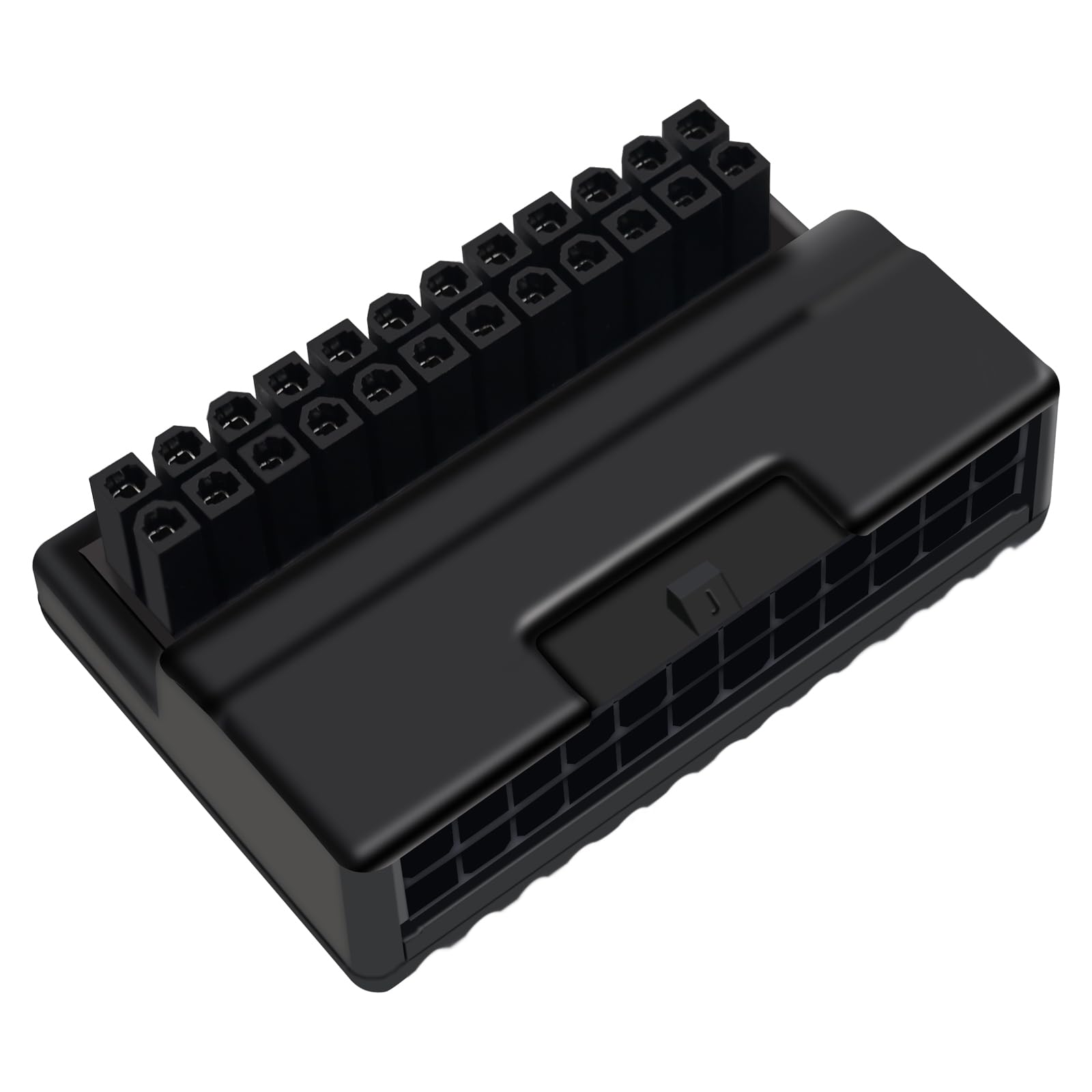 Amazon.com: COMeap 24 Pin 90 Degree Adapter, ATX 24 Pin Male to Female ...