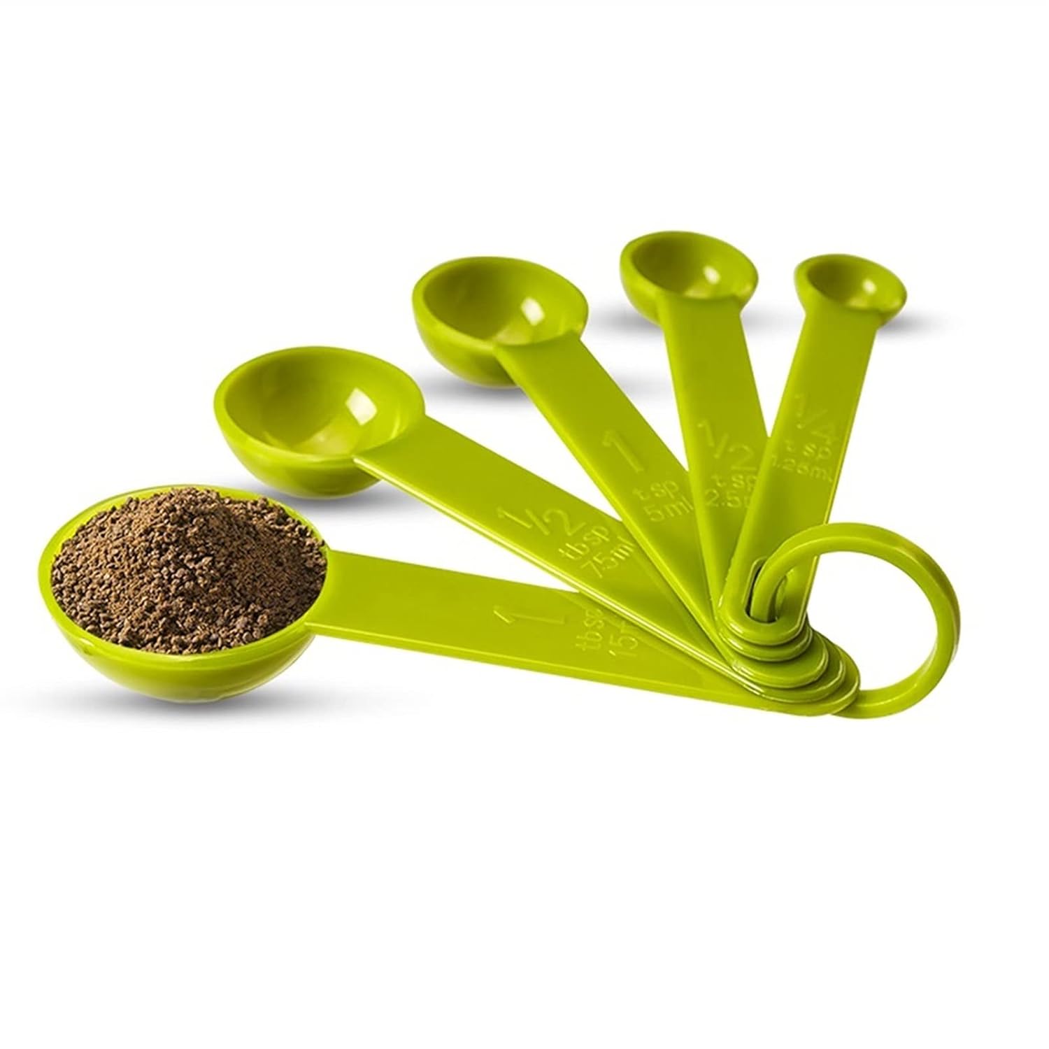 Buy BLLXMX 5 Piece Stainless Steel Measuring Spoons Set,Including 5 ...