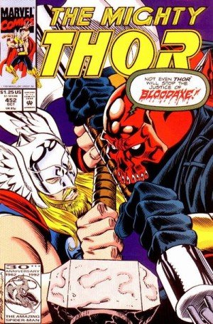 Amazon.com: Thor #452 "Bloodaxe Appearance": Tom DeFalco: Books