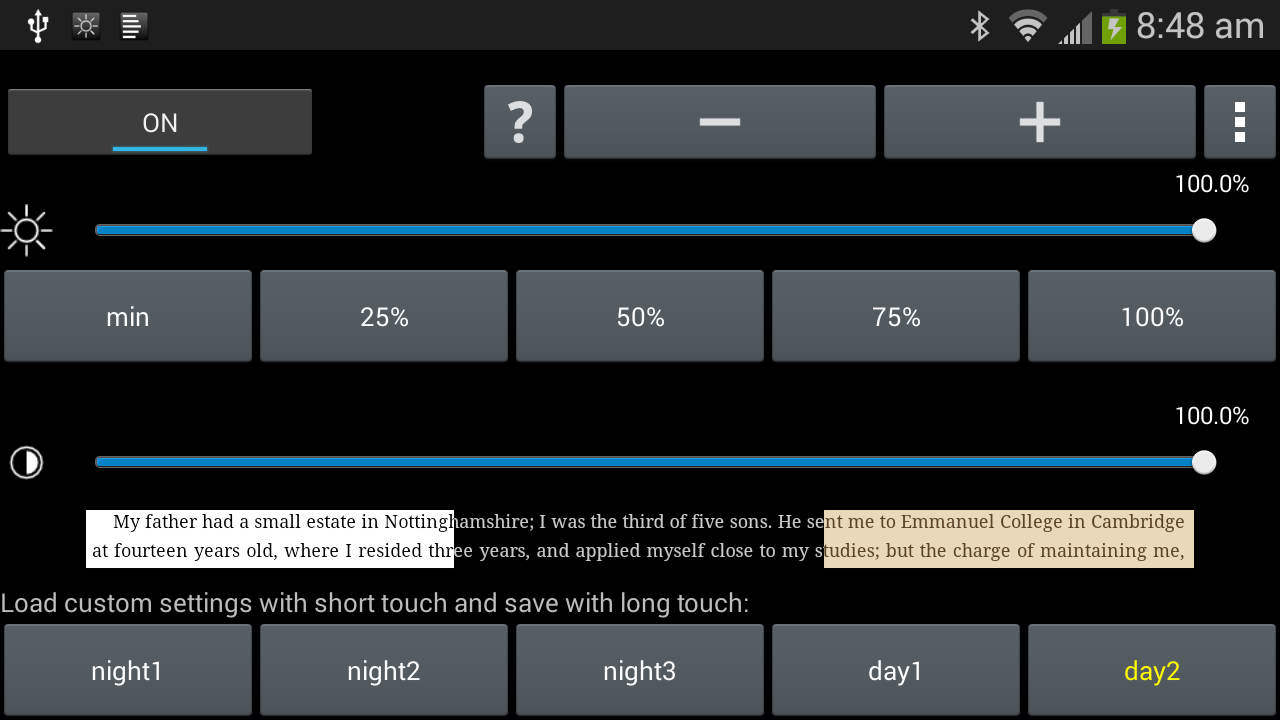 ScreenDim Full - App on the Amazon Appstore