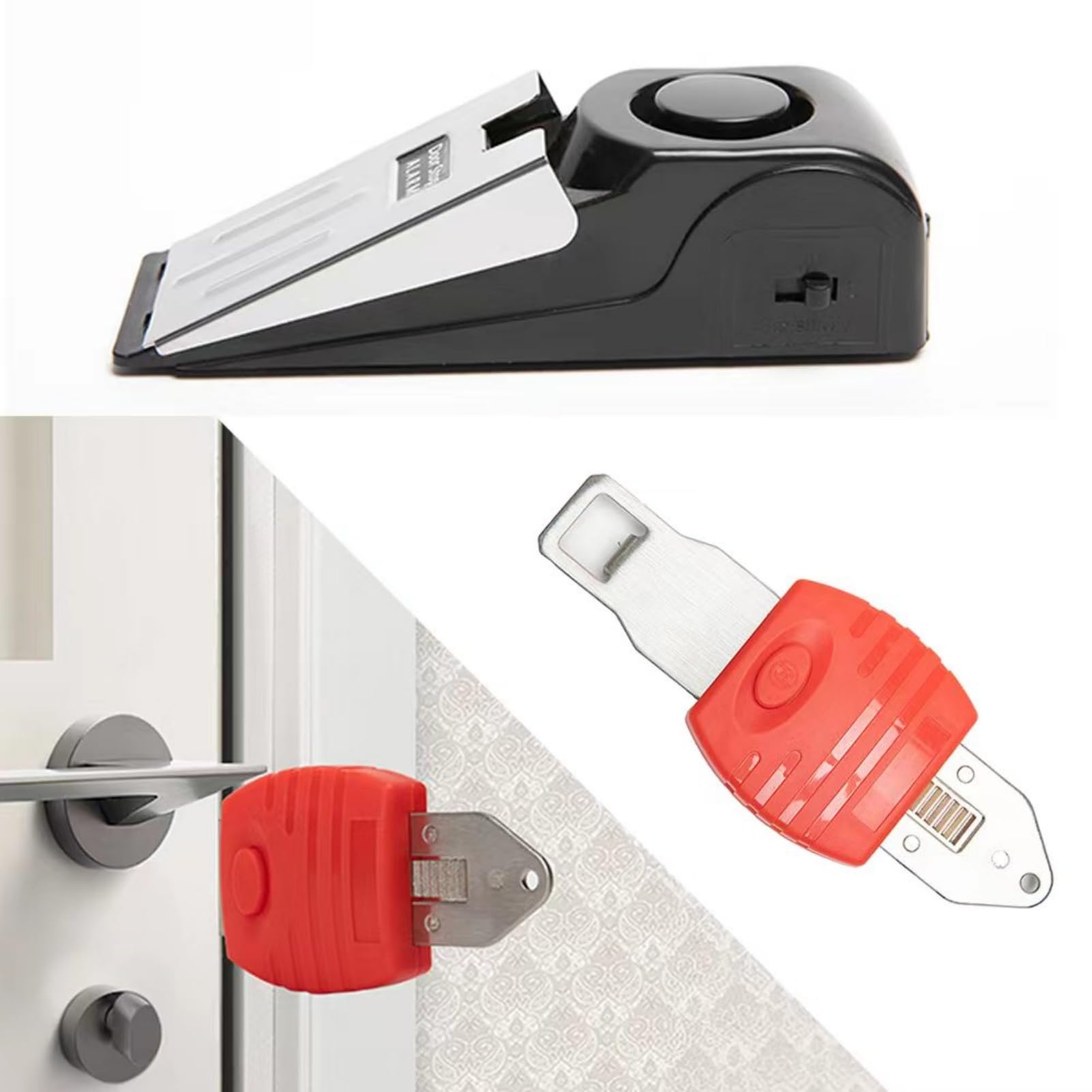 Snapklik.com : Portable Door Lock Hotel Safety Lock For Travel Door ...