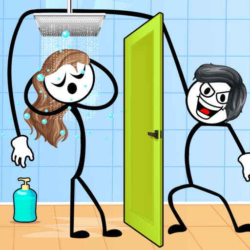 Stickman Thief Puzzle Brain IQ test tricky thief puzzle simulator ...