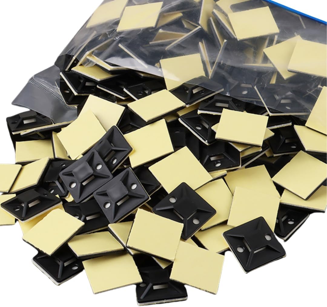 Amazon.co.jp: I'm so happy Cable Ties Wire Fastening Mount Base Outdoor ...