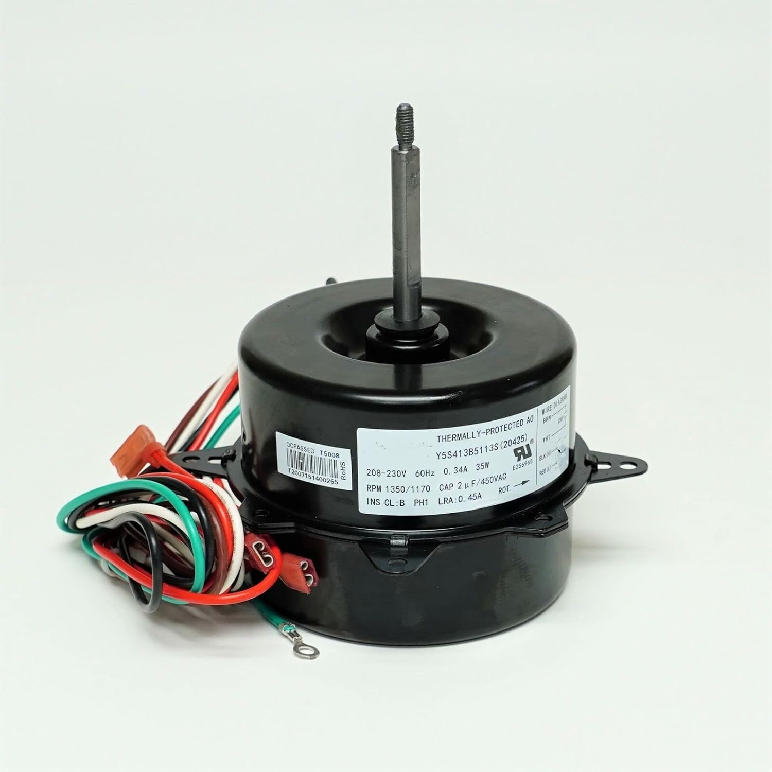 0131P00025S, for Goodman Amana Janitrol Condenser Fan Motor Replacement ...