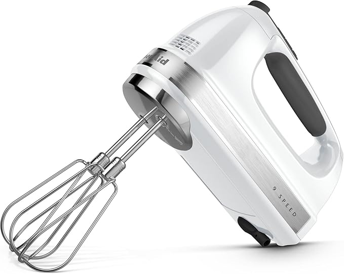 Amazon.com: KitchenAid 9-Speed Digital Hand Mixer with Turbo Beater II ...