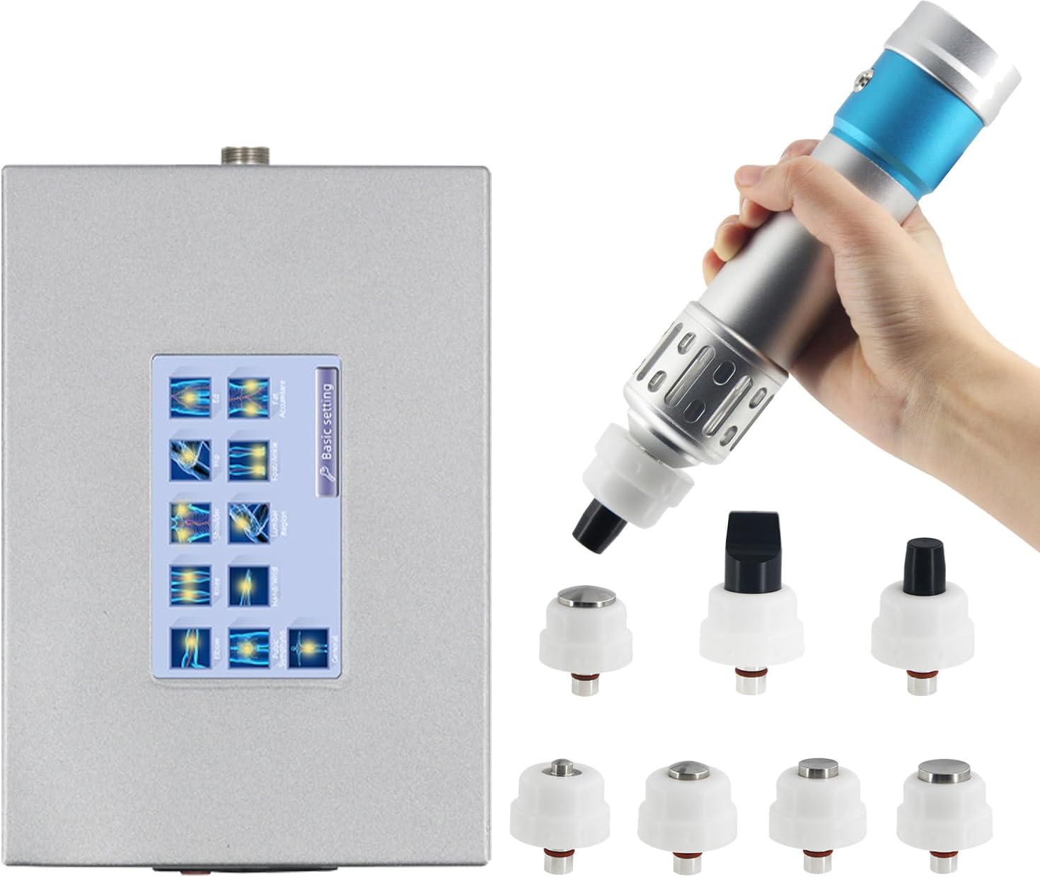 Amazon.com: JINER ED Shock Wave Therapy Machine, Extracorporeal Focused ...