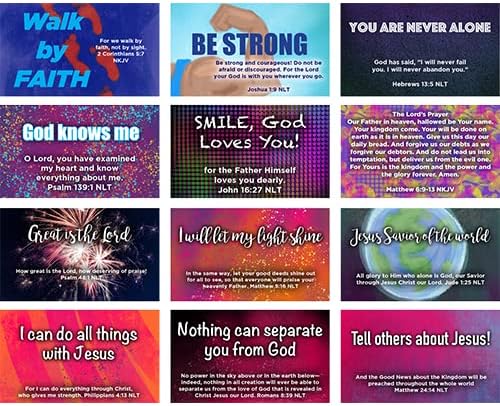 Children's Pass Along Pocket Scripture Card Variety Pack of 60 ...