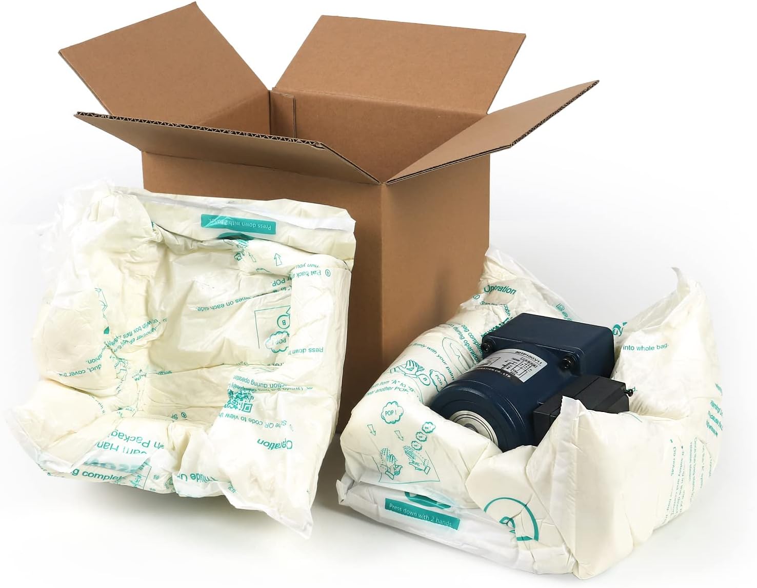 Amazon.com: PAPEREZ MINI AIR EASI Foam Packaging Bags 26 PACK #10 Handy ...