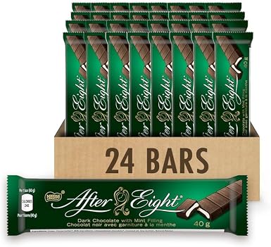 NESTLÉ® AFTER EIGHT® Dark Mint Chocolate Bar Case Pack : Amazon.ca ...