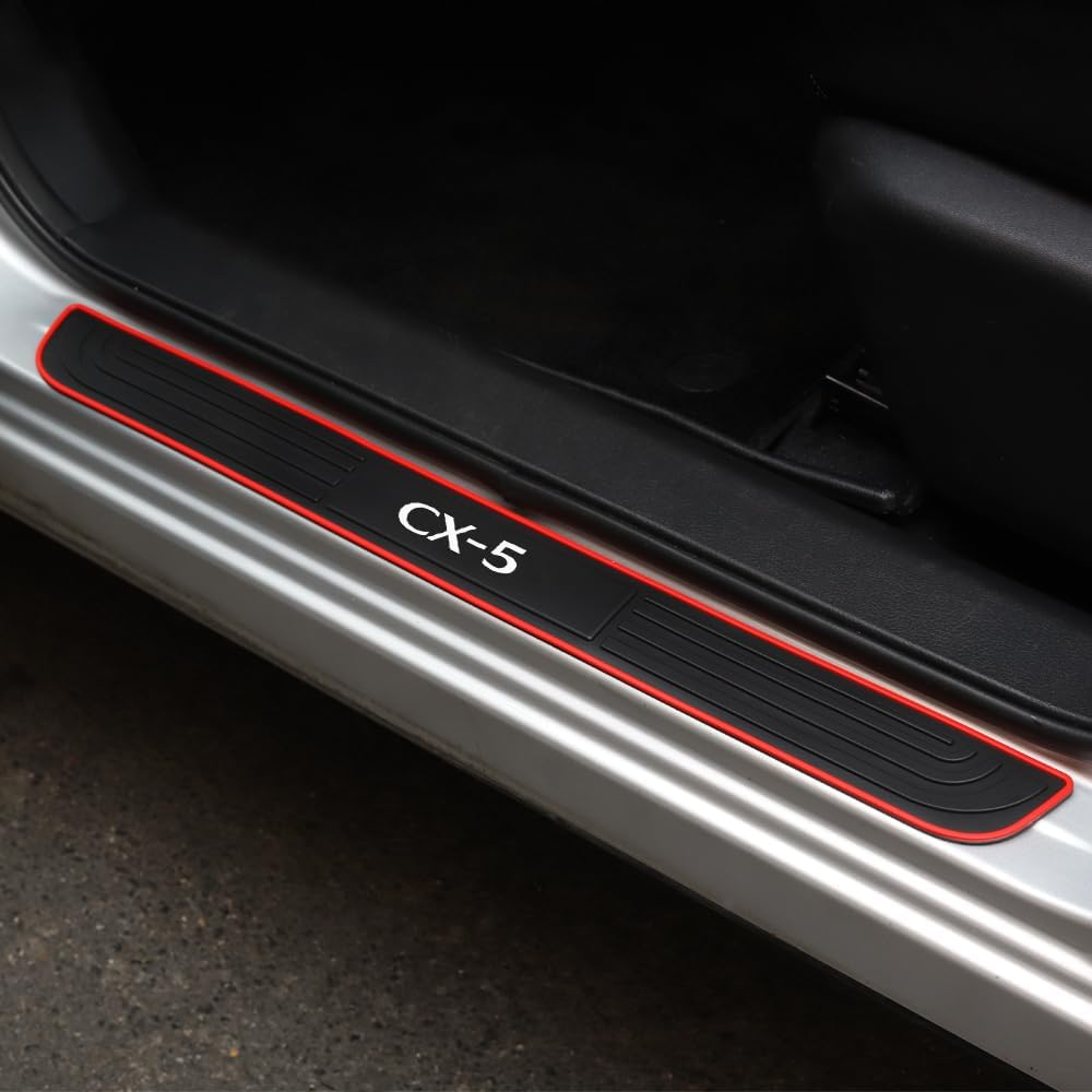 Amazon.com: BOYOUS 4PCS PVC Soft Rubber Door Sill Protector Anti-Dirty Scuff Plate Cover Guard ...