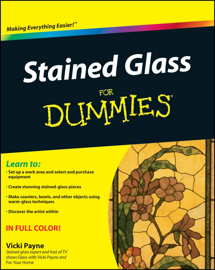 Amazon.com: Stained Glass For Dummies: 9780470591321: Payne, Vicki: Books
