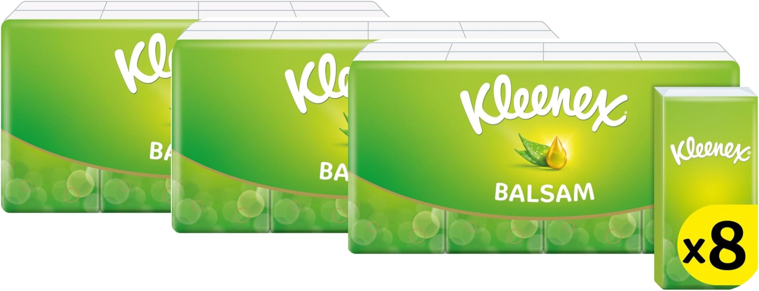 Kleenex Balsam in Handy Pocket Pack Tissues Balm Tissues Protect and ...