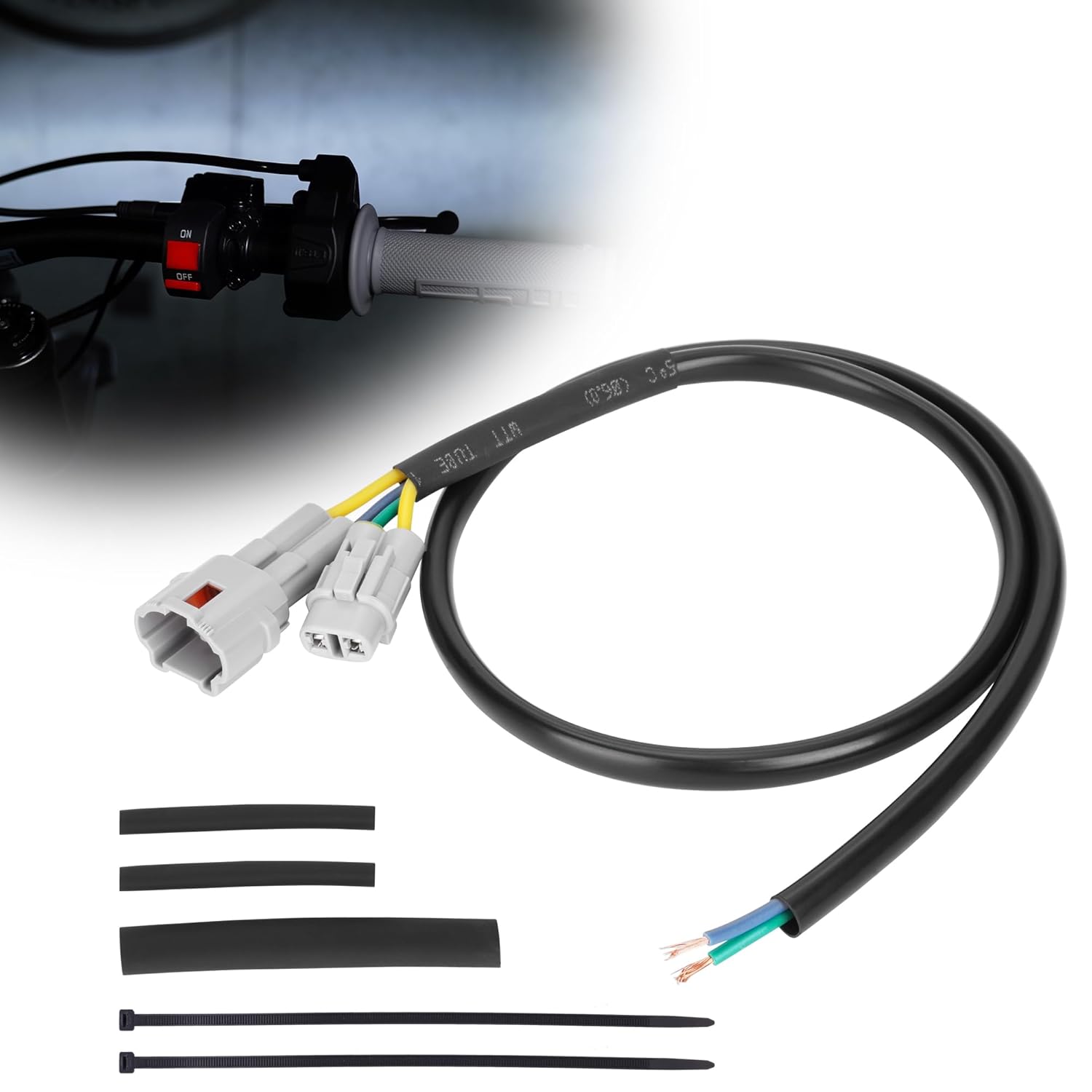 Amazon.com: Headlight Switch Harness Connector for Surron LBX Segway X160 X260 Talaria,4 Wire ...