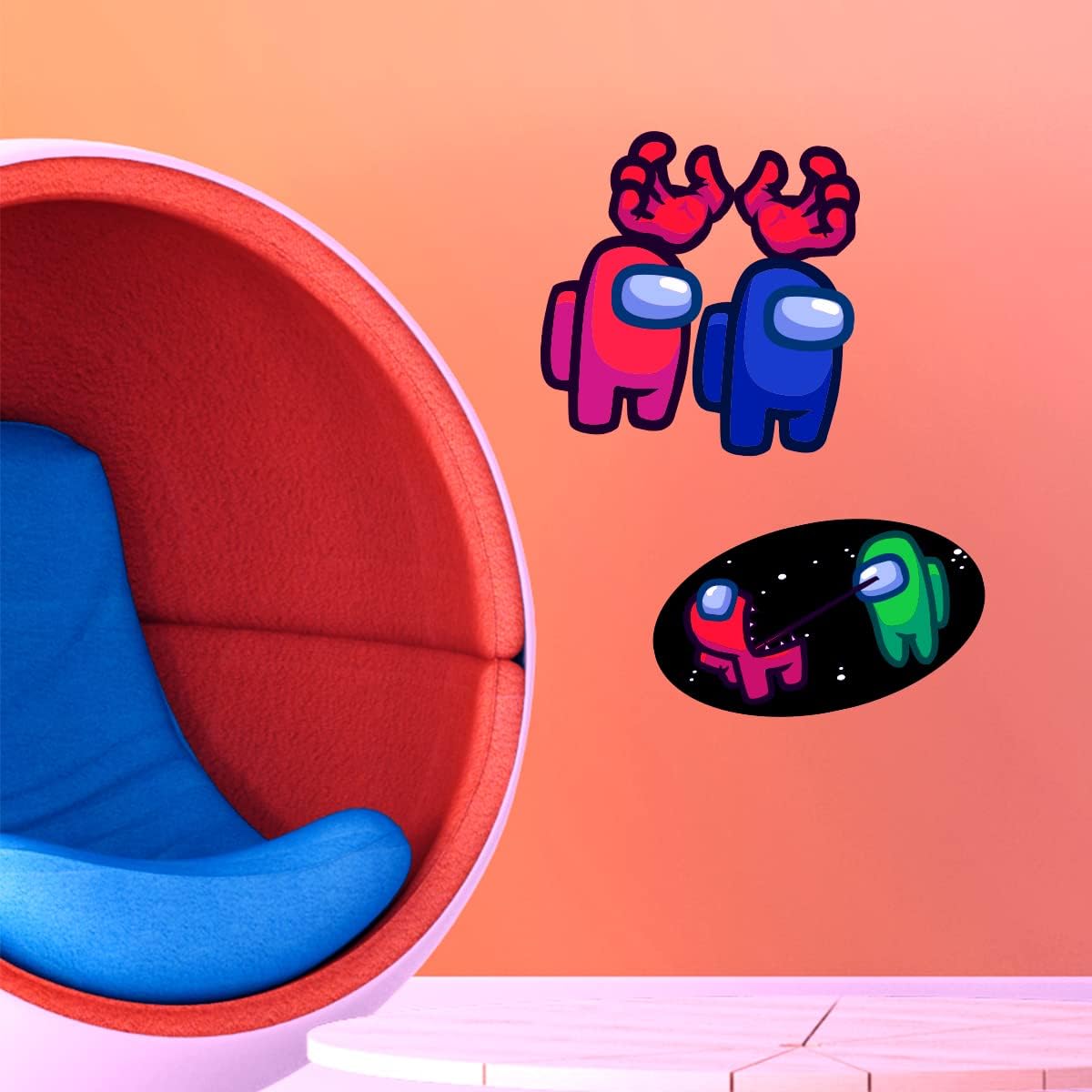 Amazon.com: Among Us RoomScapes Wall Decals (22'' x 34'') : Tools ...