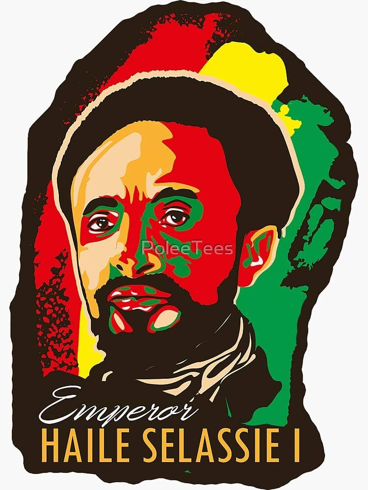 Amazon.com - Jah Rastafari - Sticker Graphic - Auto, Wall, Laptop, Cell ...
