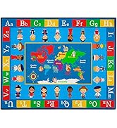 Amazon.com: Booooom Jackson Classroom Carpets Elementary, Colorful ...
