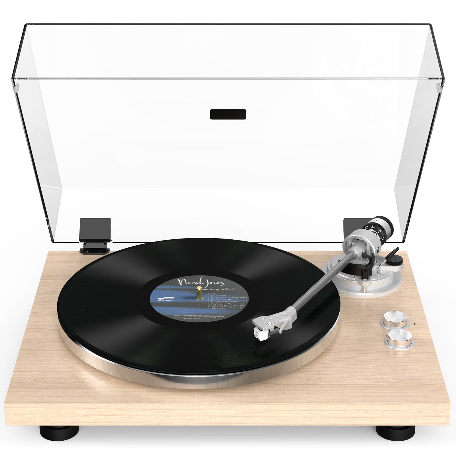 Amazon.com: Turntable Record Player Wireless Output Carbon Fiber ...