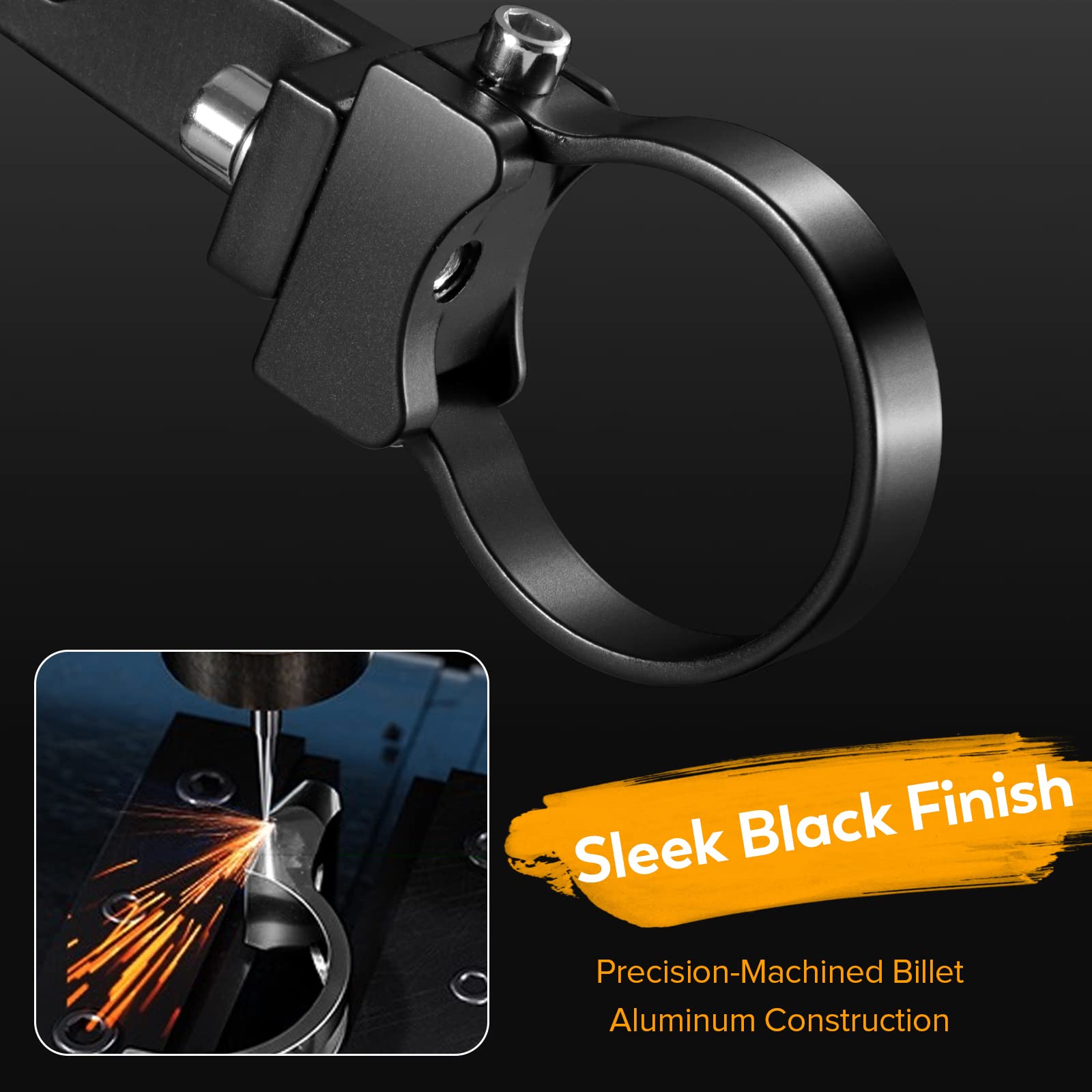 Snapklik.com : Aluminum Tube Clamp Mounting Brackets - 1.5 Inch ...