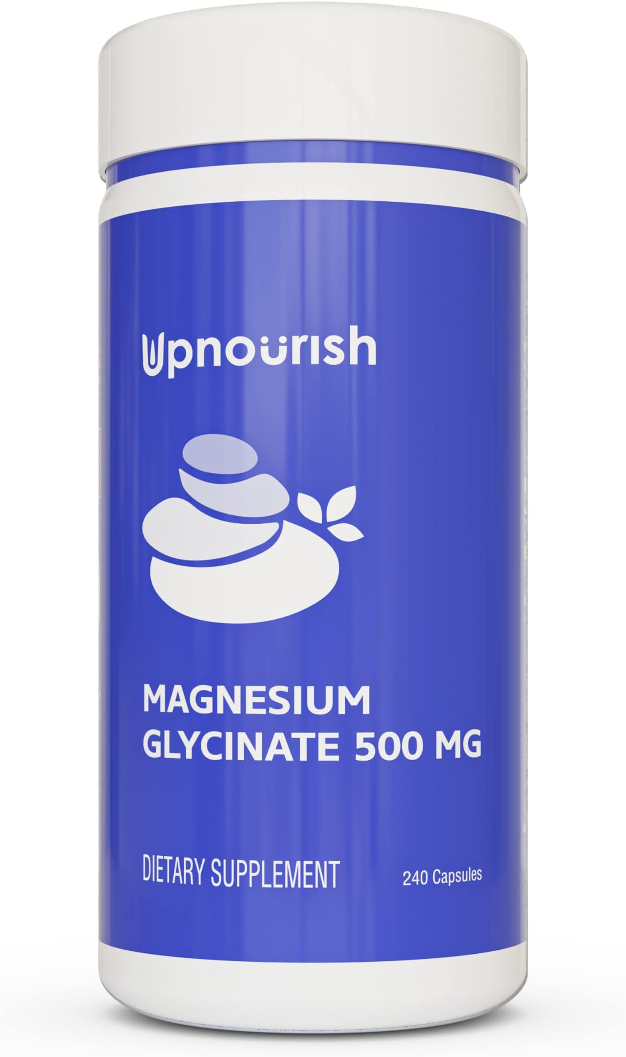 Amazon.com: UpNourish Chelated Magnesium Glycinate 500mg Capsules ...