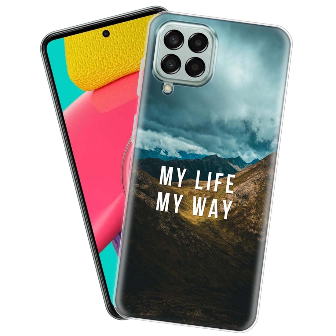 Fashionury Back Cover Case for Samsung Galaxy M53 5G / Designer ...