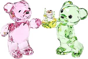 Amazon.co.jp: スワロフスキー クリスタルフィギュア KRISベア Birthday Bears 5639858 [並行輸入品 ...