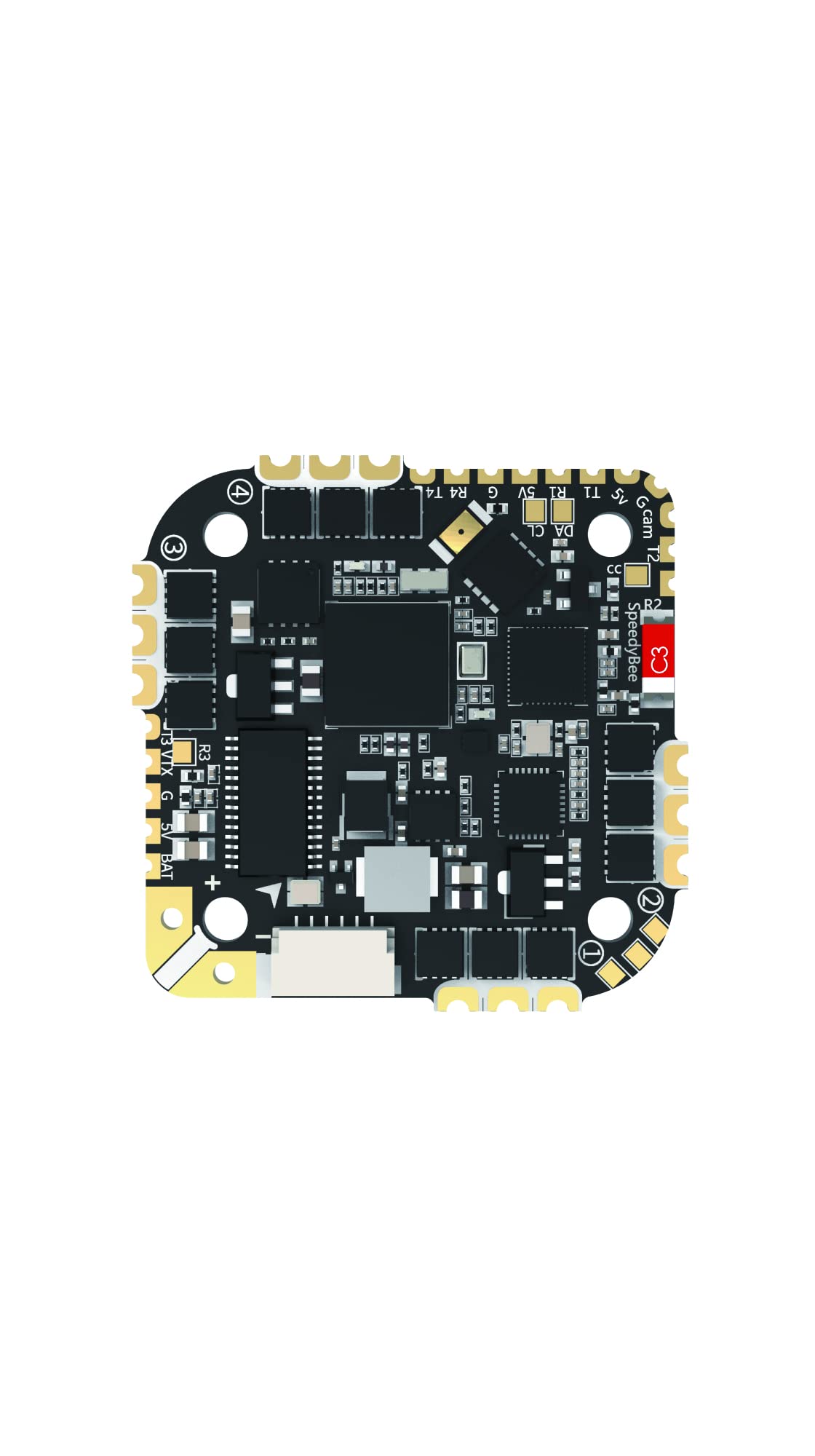 Buy SpeedyBee F7 AIO Flight Controller: 35A 25.5x25.5 FC ESC with ...