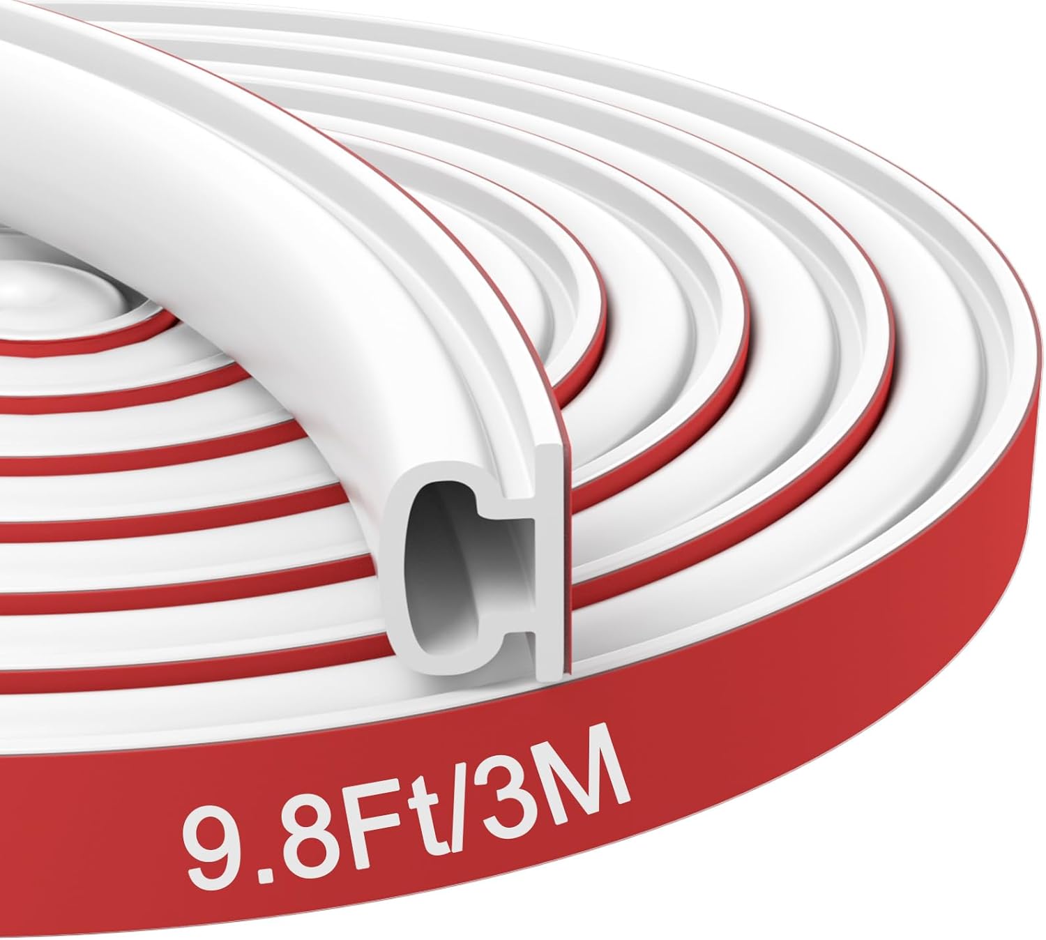 Weather Stripping Door Seal Strip – Self-Adhesive, Waterproof ...