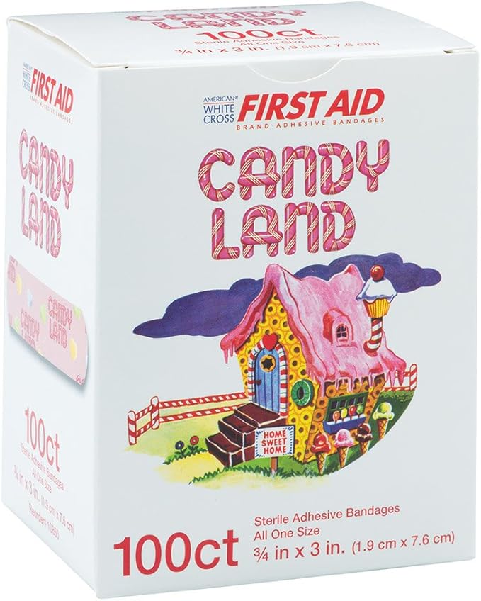 Amazon.com: Candy Land Bandages - First Aid Supplies - 100 per Pack ...