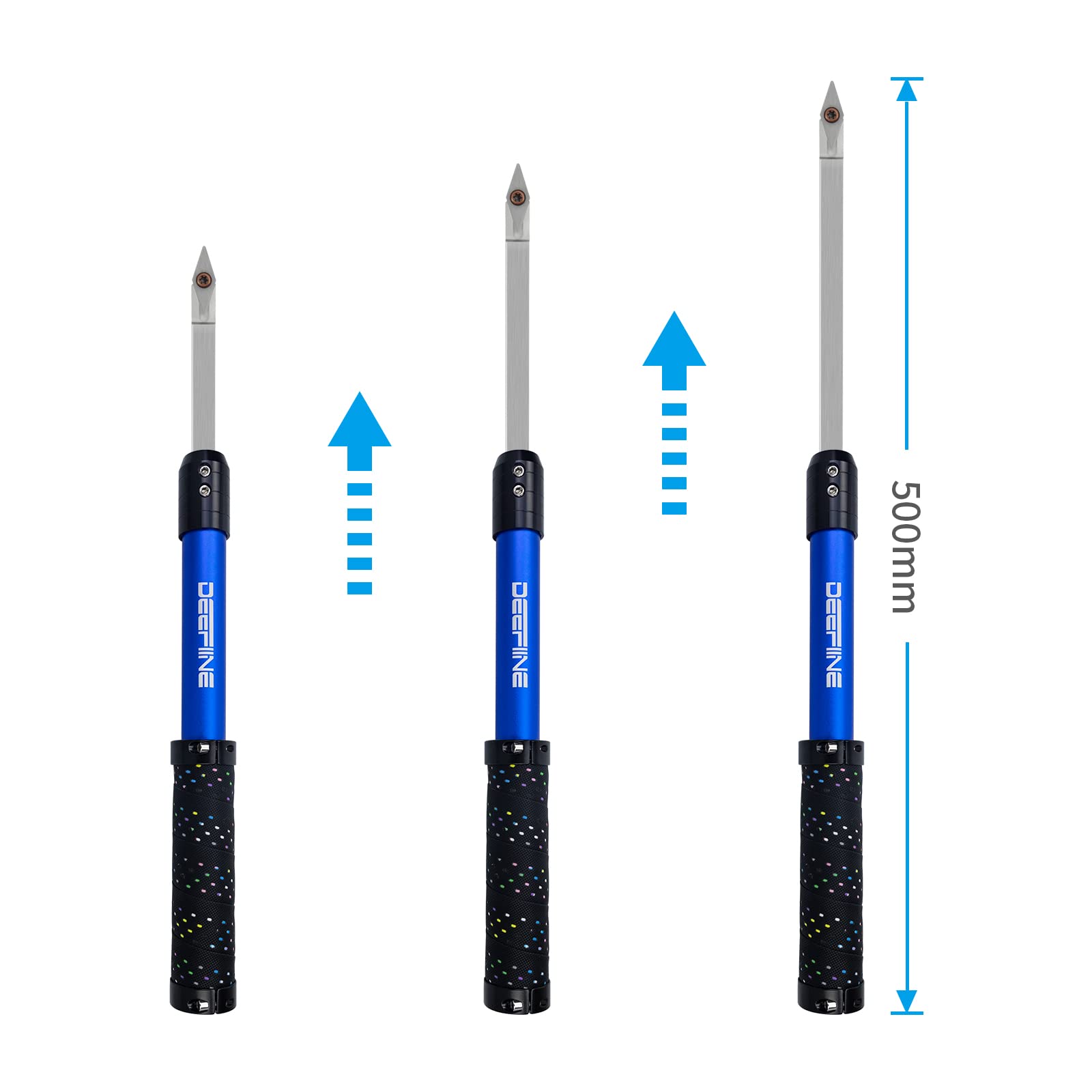 Snapklik.com : DEEFIINE Carbide Tipped Wood Lathe Turning Tools Set ...