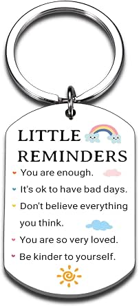 Amazon.com: Little Reminders Keychain 8th Grade Graduation Gifts for ...