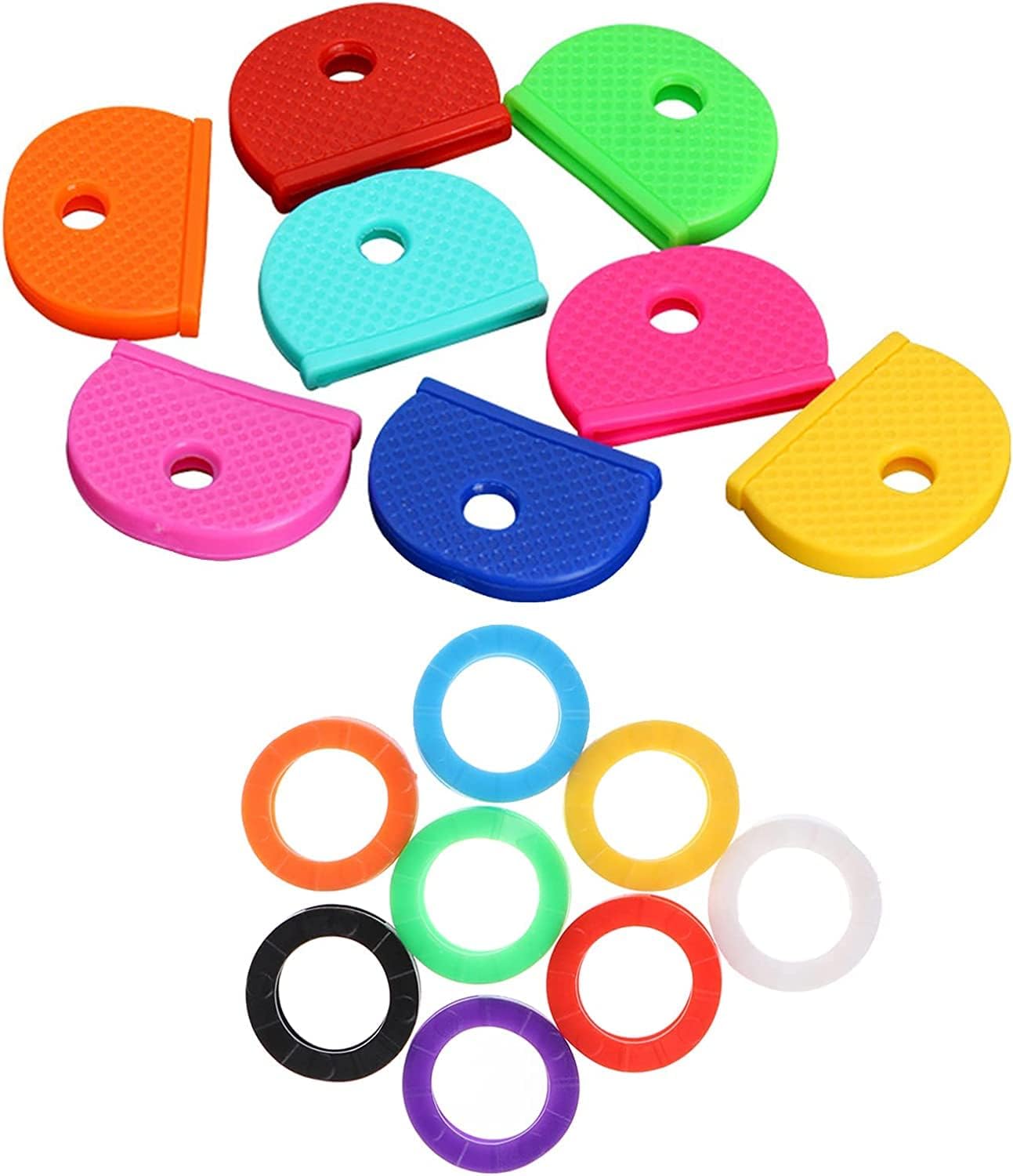 Pack of 32 Key Caps Covers Key Cover & Covers Key Identifier Tag Covers ...