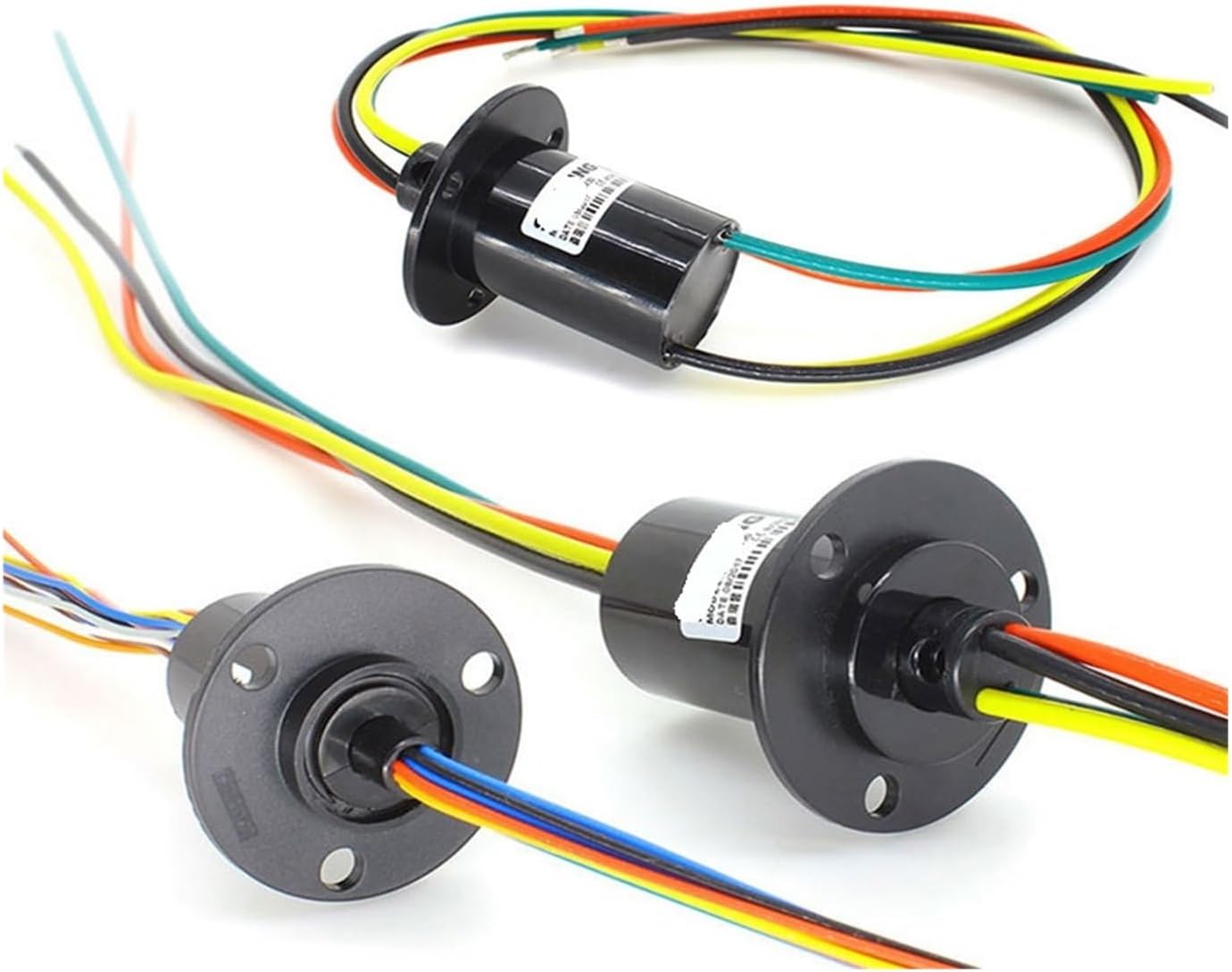 Amazon.com: MIKFOL 1 Pcs Slip Ring 5A/15A/10A/30A with Flange OD 12.5MM ...