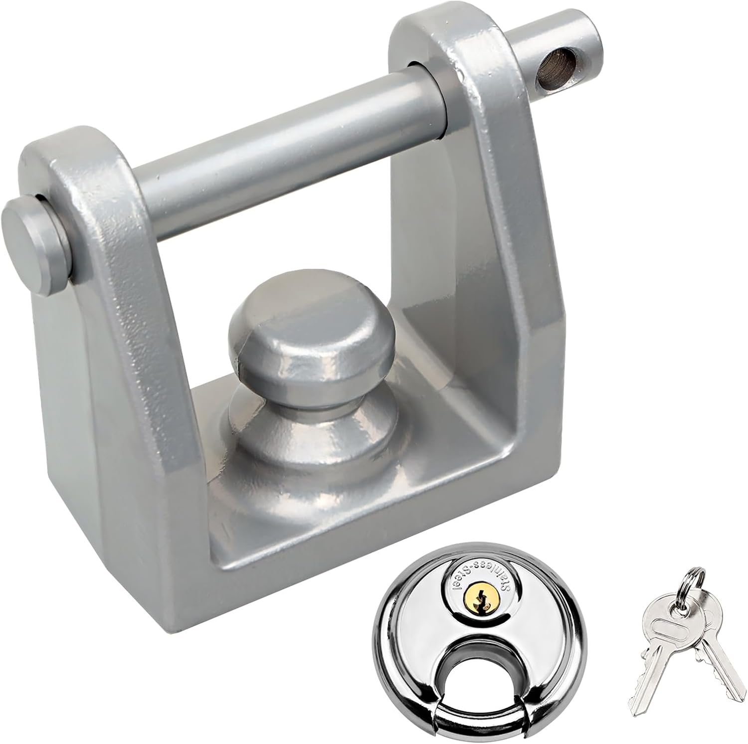 Amazon.com: HQPASFY TL-20, Trailer Coupler Lock with Keyed Padlock ...