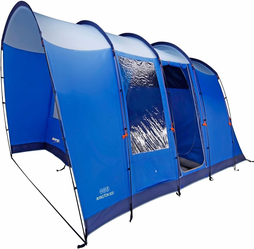 Vango Avington 600 6 Berth Tent Atlantic - Blue : Amazon.co.uk: Sports ...