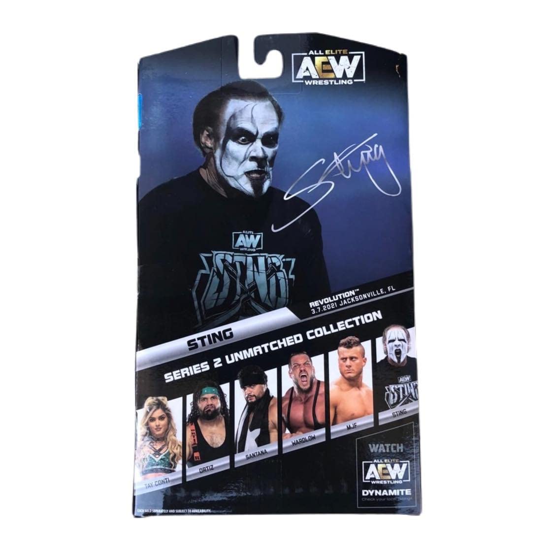 Buy AEW Unmatched Unrivaled Luminaries Collection Wrestling Action Figure (Choose Wrestler ...