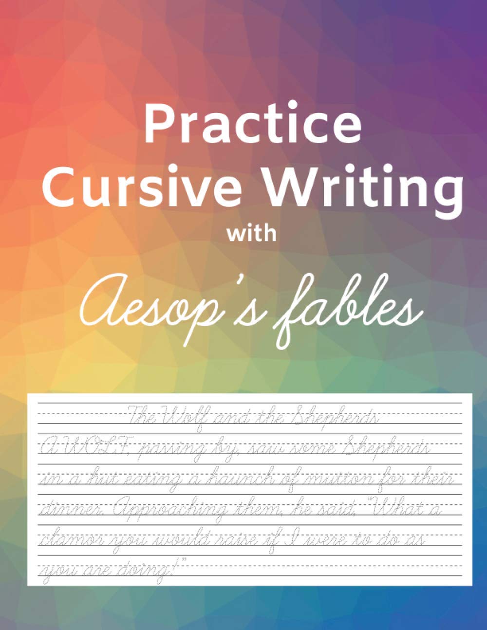 Buy Practice Cursive Writing With Aesop s Fables For Adult Copy Work buy-practice-cursive-writing-with-aesop-s-fables-for-adult-copy-work