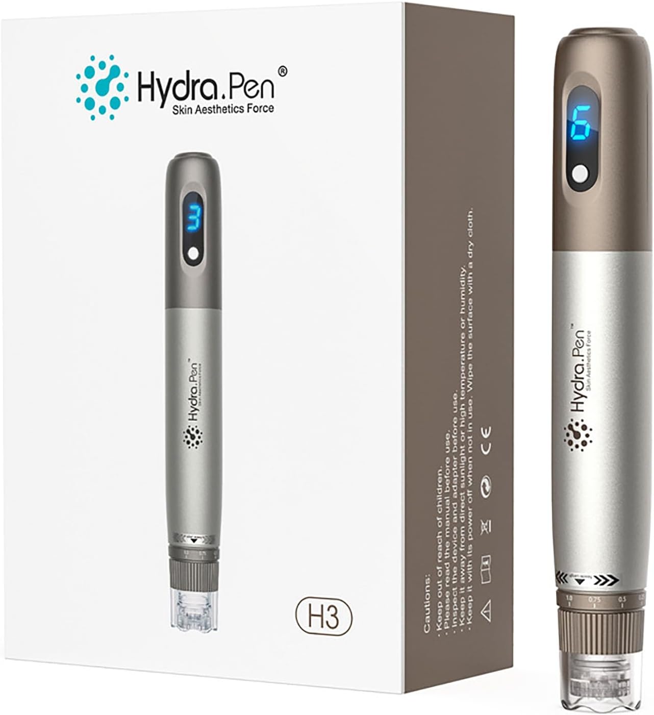 Hydra Pen H3 Microneedling Pen with 2 Cartridges, Professional Serum ...