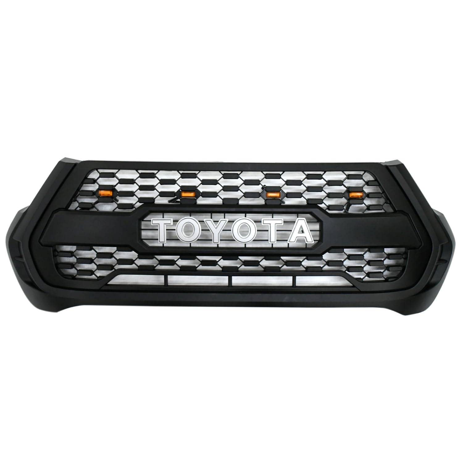 Toyota Hilux Front Grill, Fits Models, Black : Amazon.in: Car & Motorbike