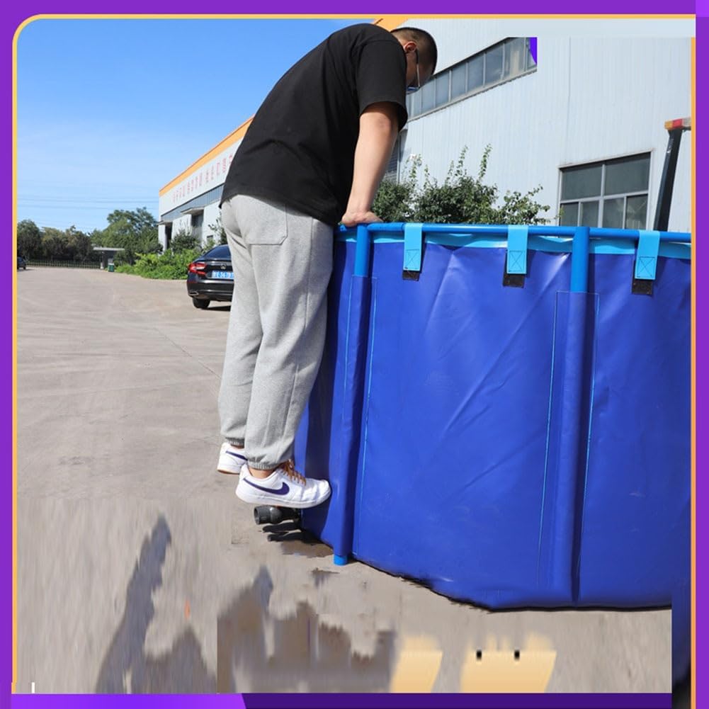 Pool Above Ground, PVC Canvas Pool Ponds Pool Above Ground Canvas Fish ...