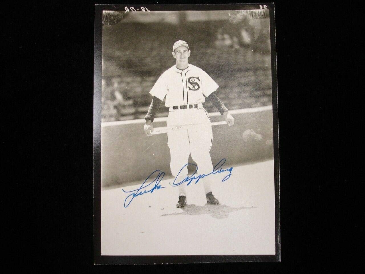 Luke Appling Autographed Black & White 5" x 7" Photograph - B&E ...