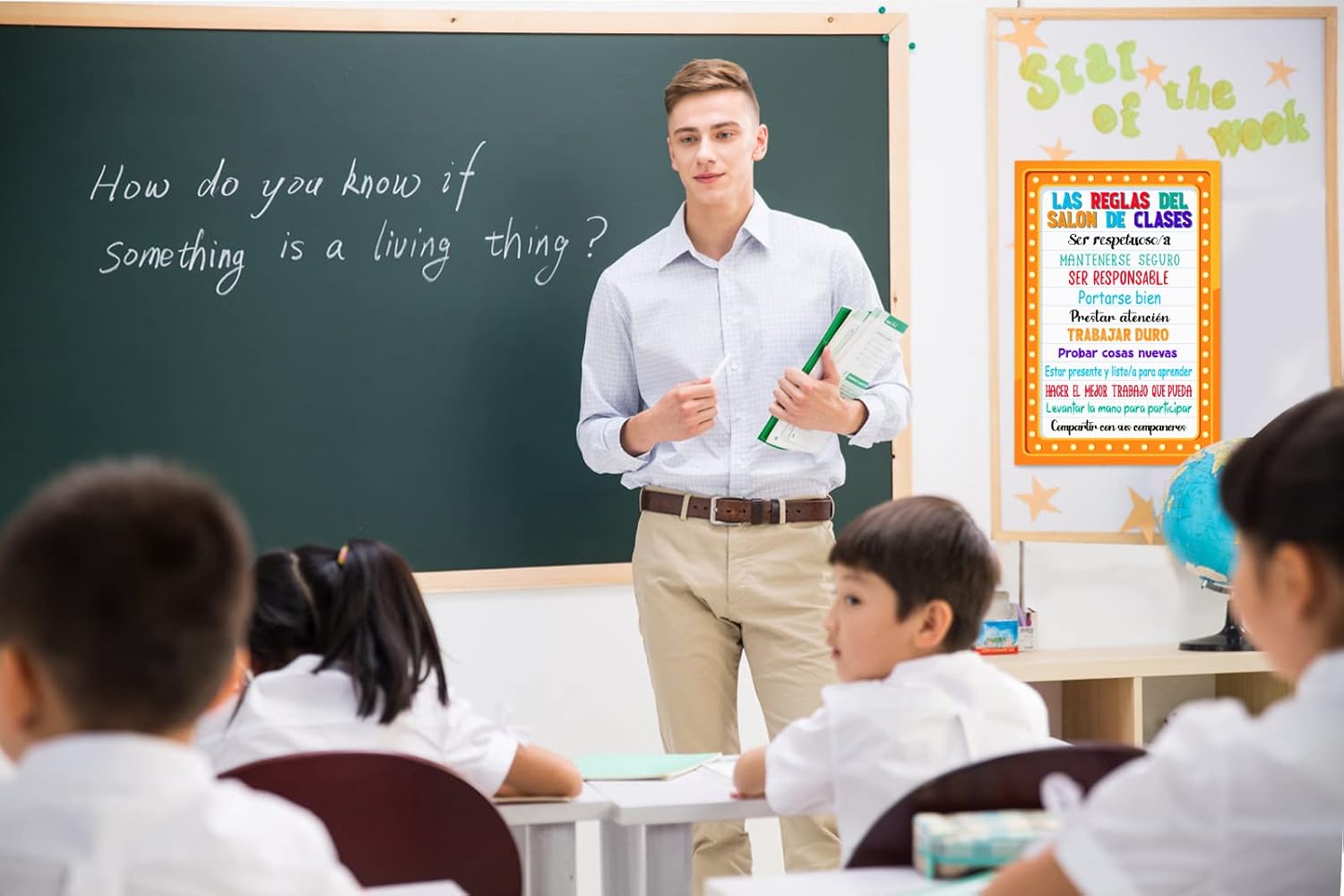 Buy FaCraft Spanish Classroom Decorations 12x18Spanish Posters for ...