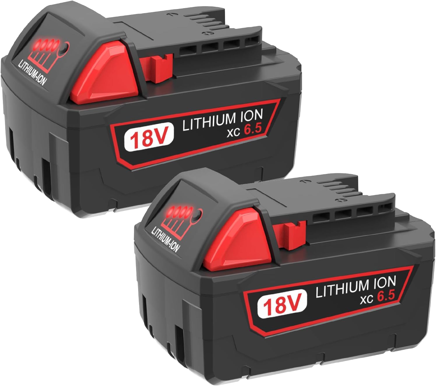 Bakipante Upgraded 6.5Ah 18V Replacement for Mil-wau-kee 18V M-18 ...