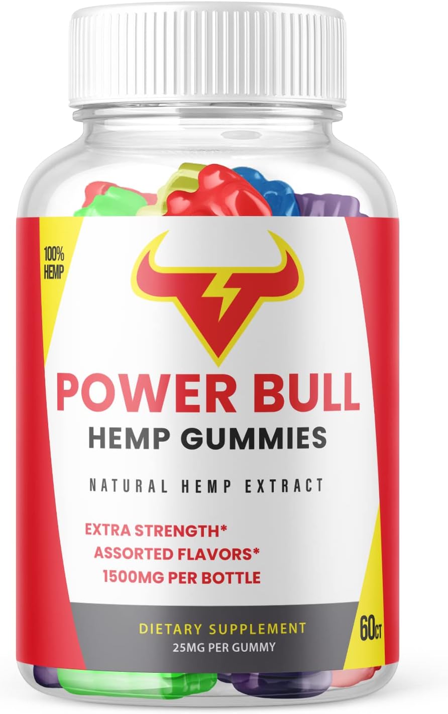 Power Bull – Gomitas de cáñamo Power Bull con extracto de cáñamo ...