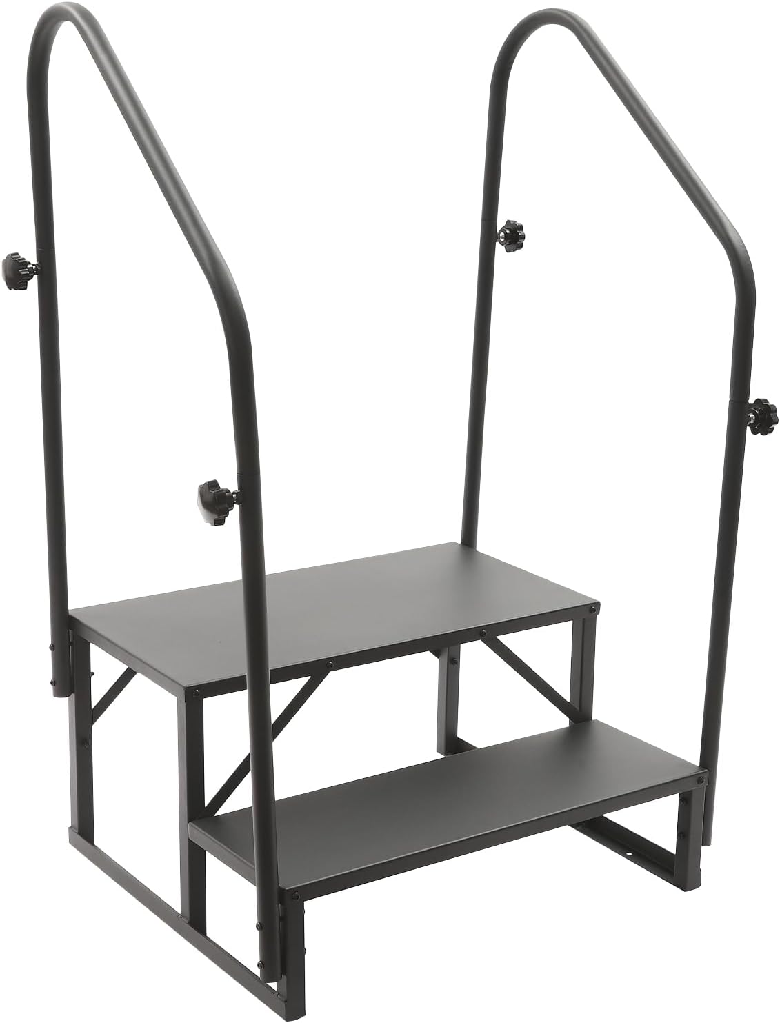 Amazon.com: RV Steps with Handrail, 2 Step RV Stairs with Handrail ...