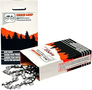 Amazon.com: Rapco 30" Chamfered Carbide Chain Loop (98 Drive Links ...