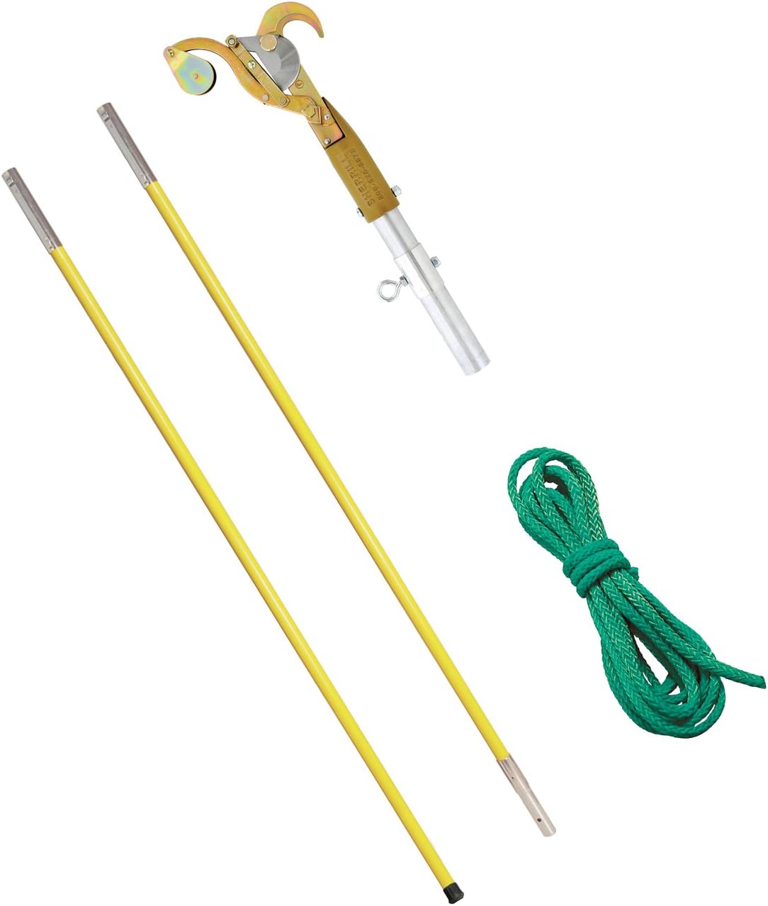 Amazon.com : SherrillTree SETSP4-16 w Pruner with 2 x 8 ft. Yellow ...