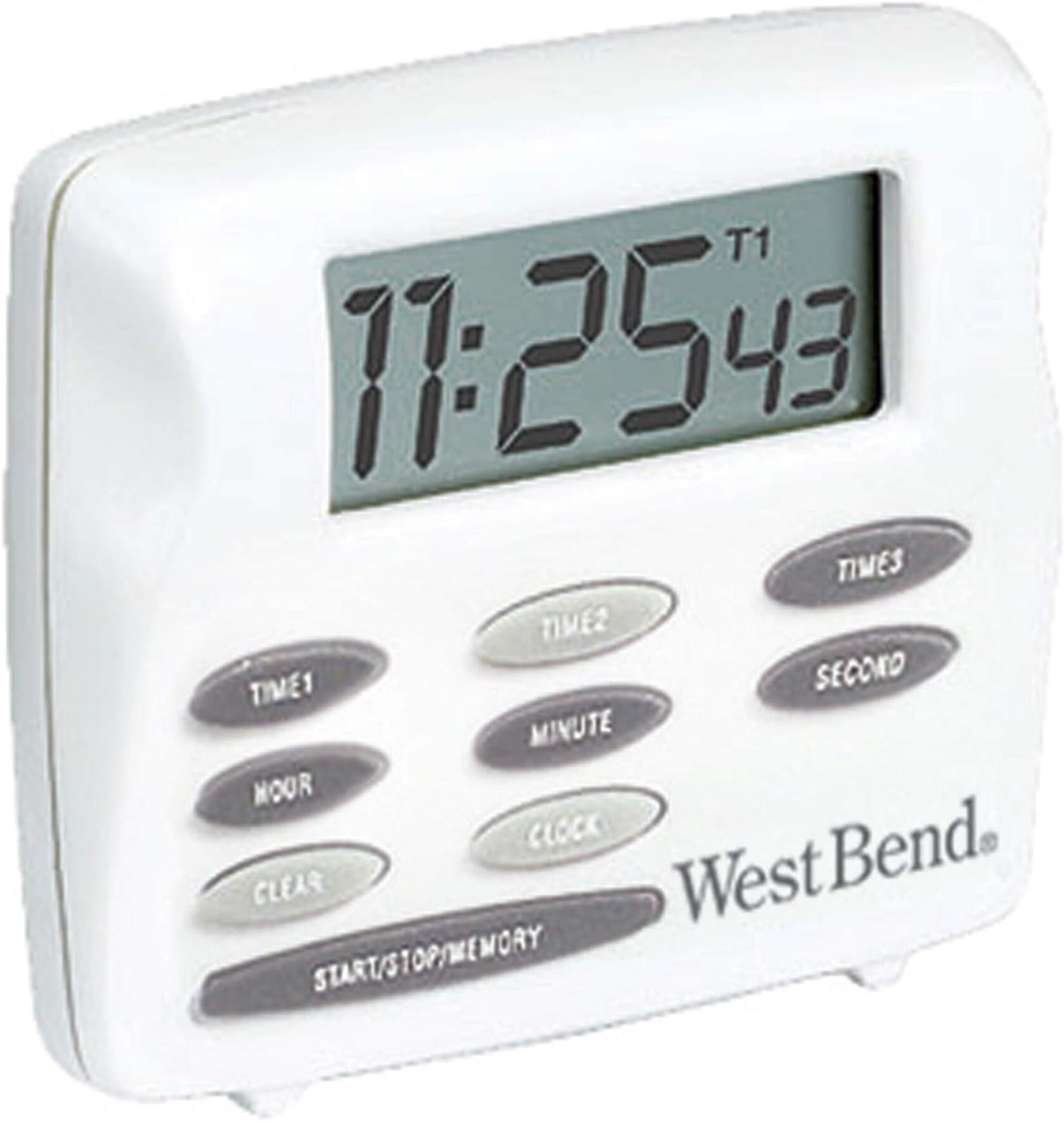 Amazon.com: Digital Triple Kitchen Timer and Clock for Cooking and ...