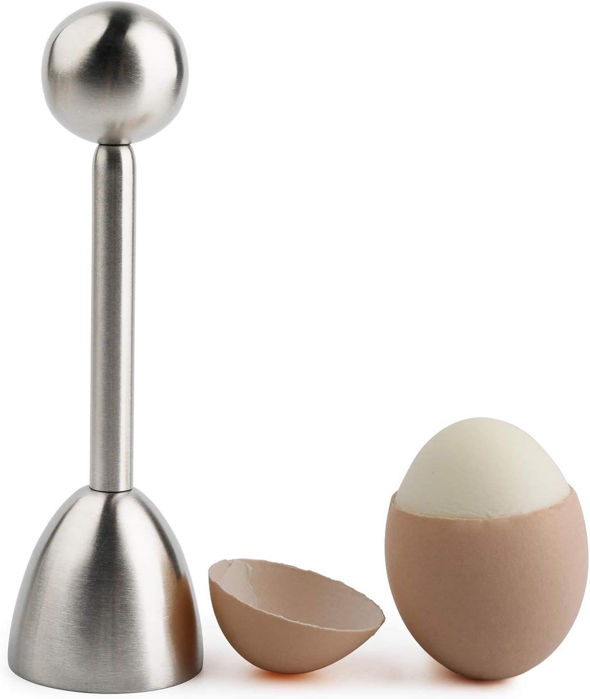 Amazon.com: Egg Cracker Topper Cutter for Soft Boiled Eggs Stainless ...