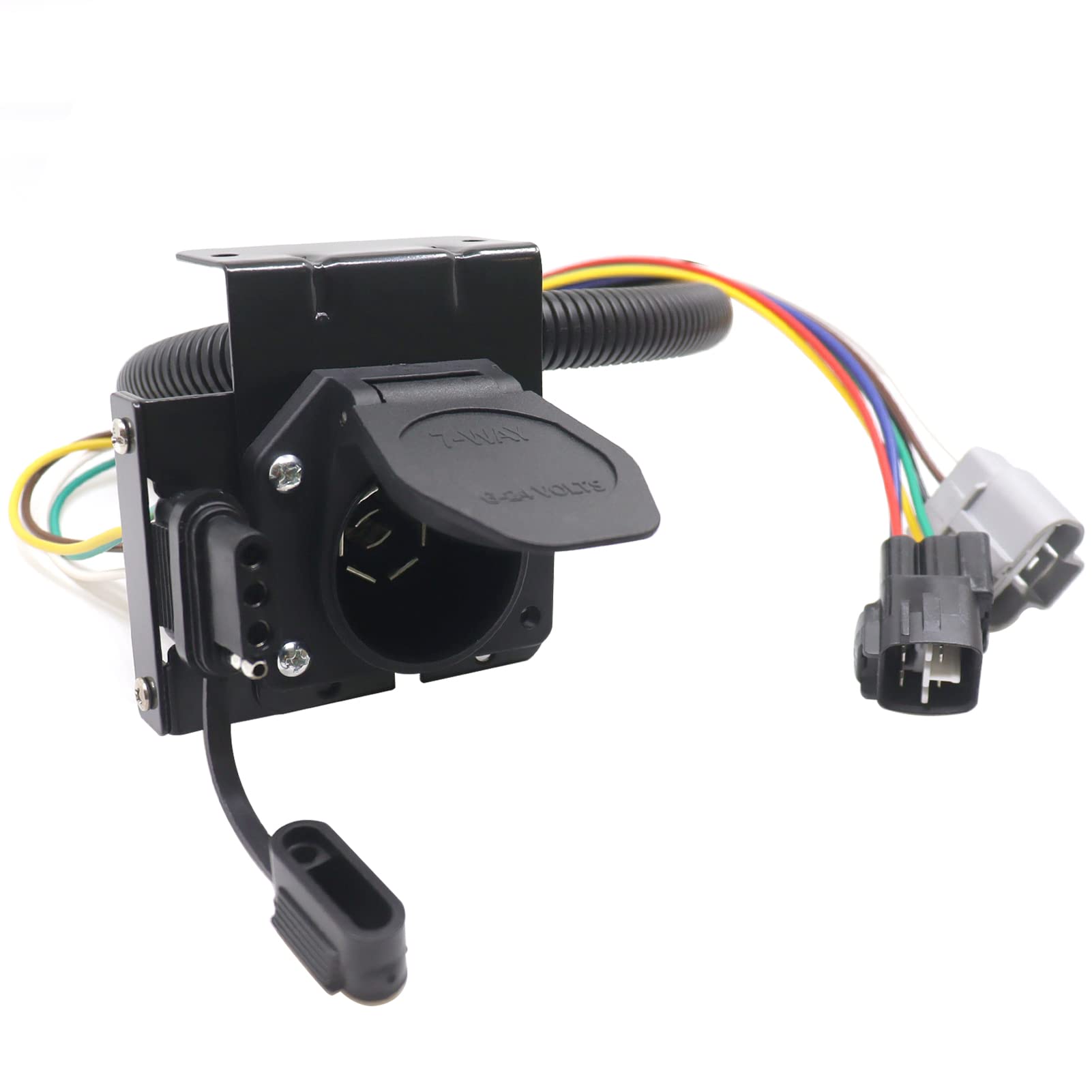 Amazon.com: CARROFIX Multi-Towing 7 Way and 4-Pin Flat Trailer ...