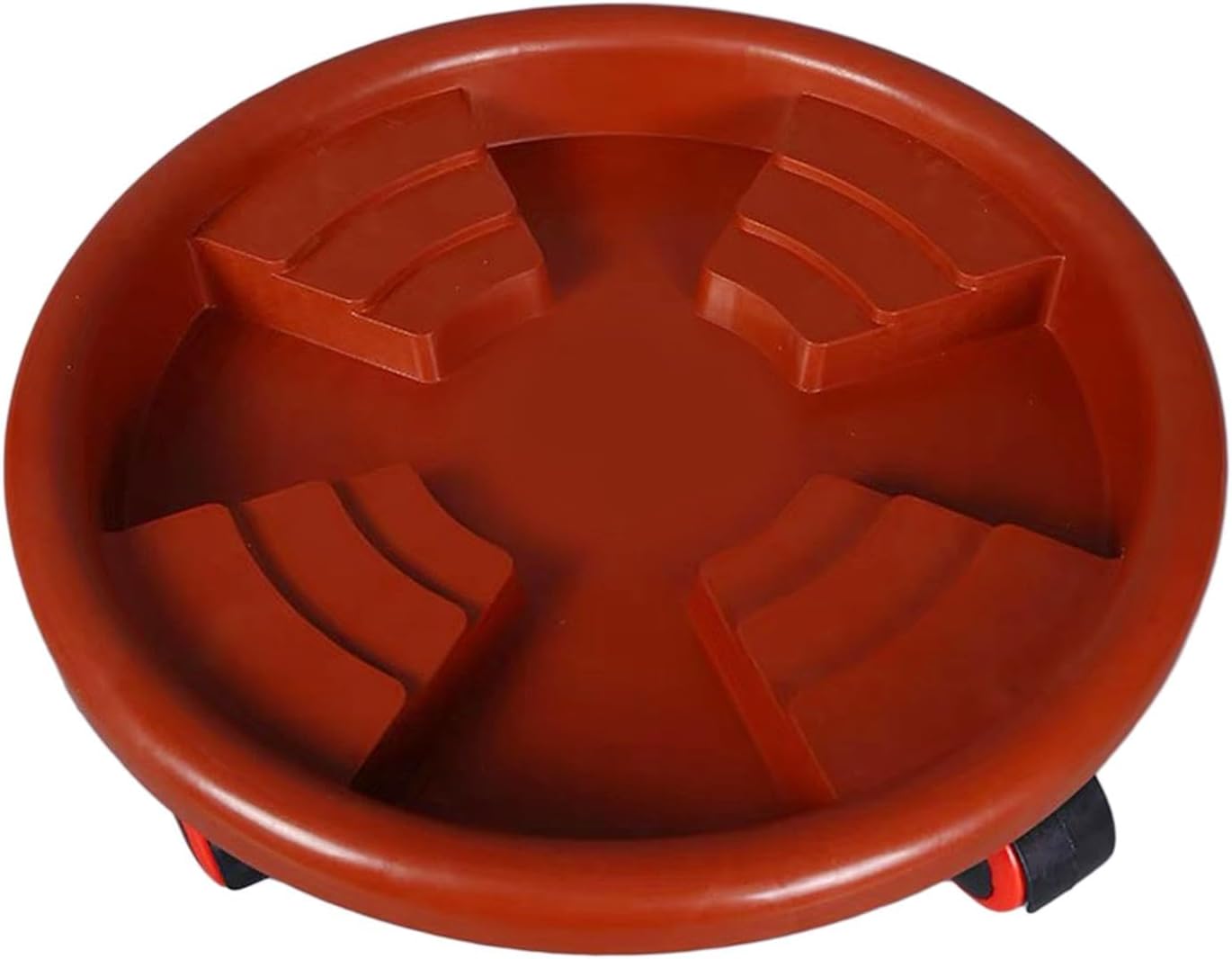 Amazon.com : Pot Caddy with Wheels,Rolling Plant Stand Pot Trolley ...